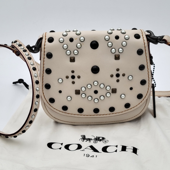 Coach | Bags | Flash Sale Coach Mini Western Saddle Bag Wstuds Rivets ...